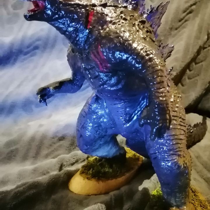 3D Printable Godzilla by Andy de clercq