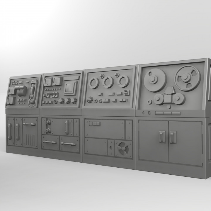 3D Printable Vintage Computer Consoles by Tiny Furniture