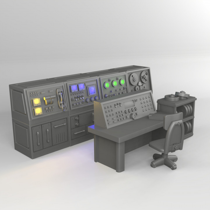 3D Printable Vintage Computer Consoles by Tiny Furniture
