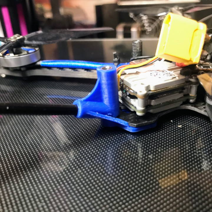 3D Printable Ummagawd 2Fiddy DJI long range antenna mount by Jim Parsons