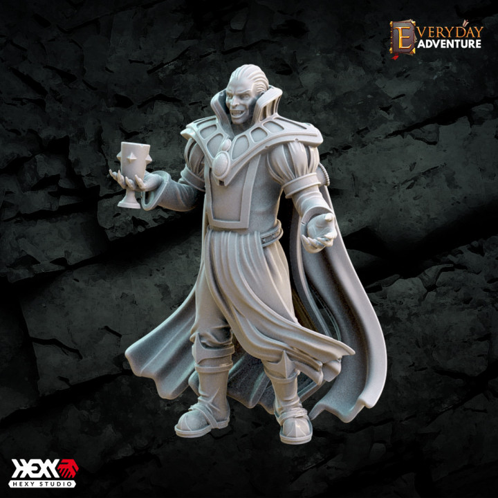 3D Printable Vampire by Hexy Studio