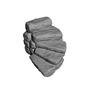 3D Printable Log Steps by StarLabs3D