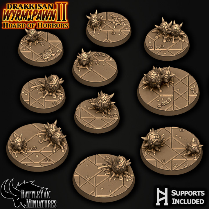 3D Printable Hoardstone Lair Base Set by Battle Yak Miniatures