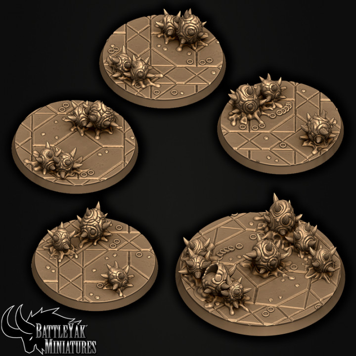 3D Printable Hoardstone Lair Base Set by Battle Yak Miniatures