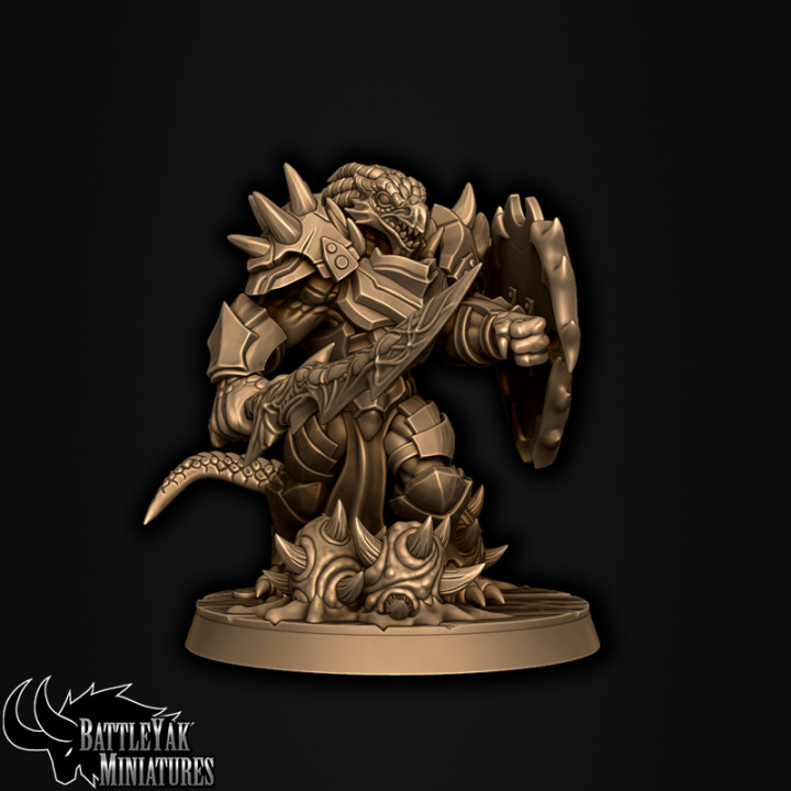 3D Printable Drakkisan Drachon B by Battle Yak Miniatures