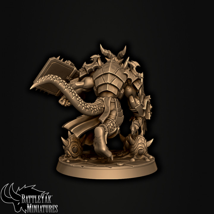 3D Printable Drakkisan Drachon E by Battle Yak Miniatures