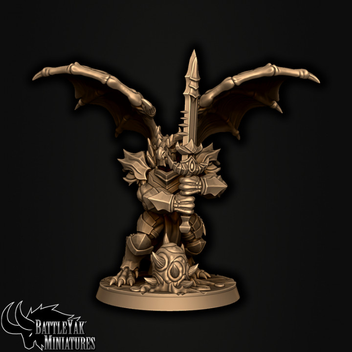 3D Printable Drakkisan Drachon F by Battle Yak Miniatures