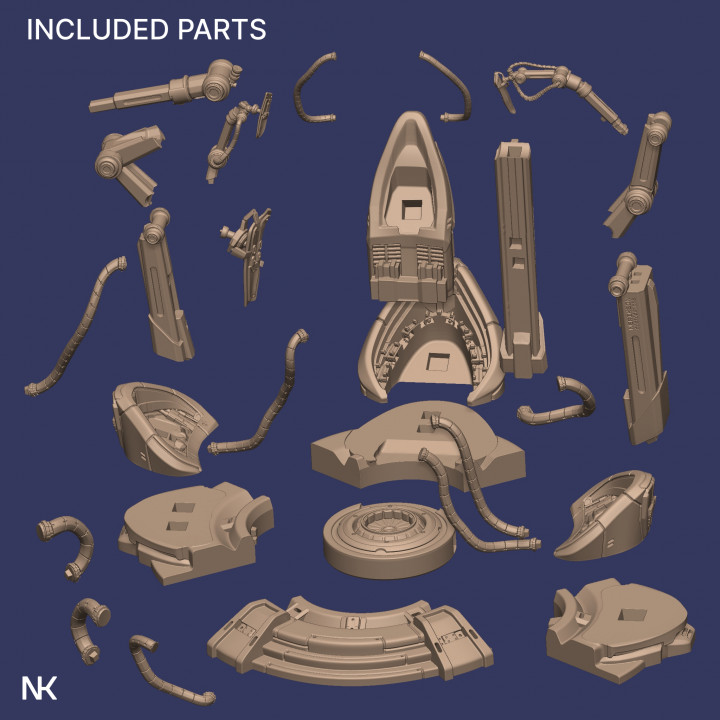 3D Printable Project Eve [presupported] by Nerikson