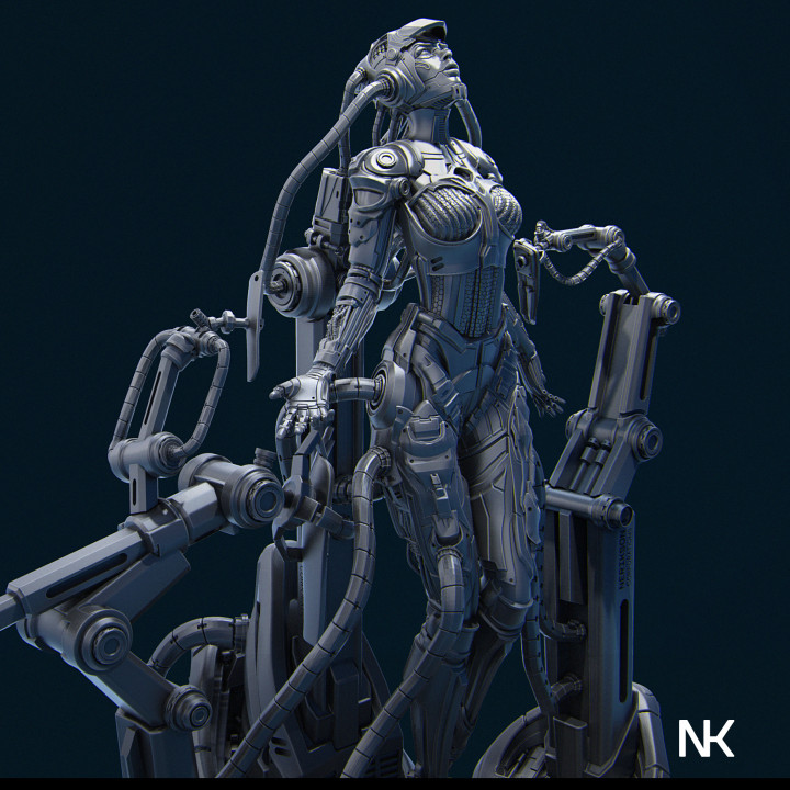 3D Printable Project Eve [presupported] by Nerikson