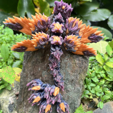 3D Printable Fire Dragon Sprite by Cinderwing3D