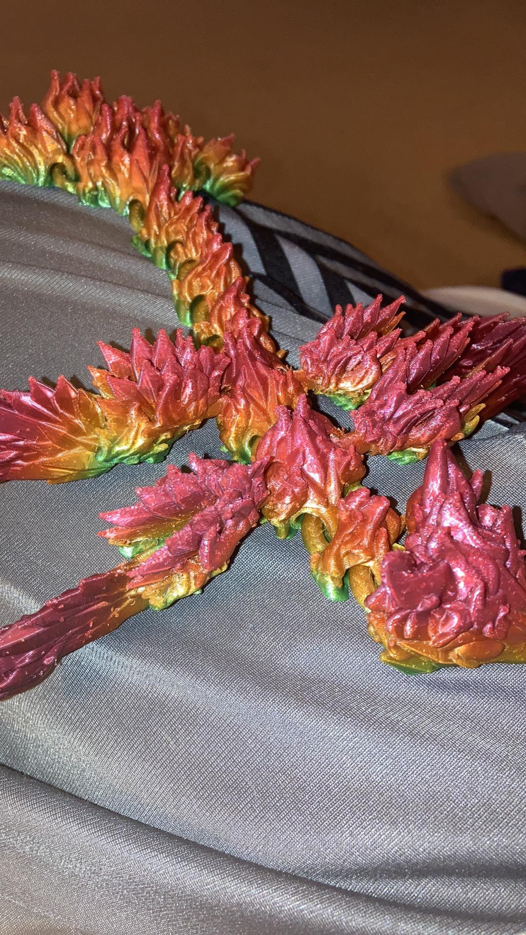 3D Printable Fire Dragon Sprite by Cinderwing3D