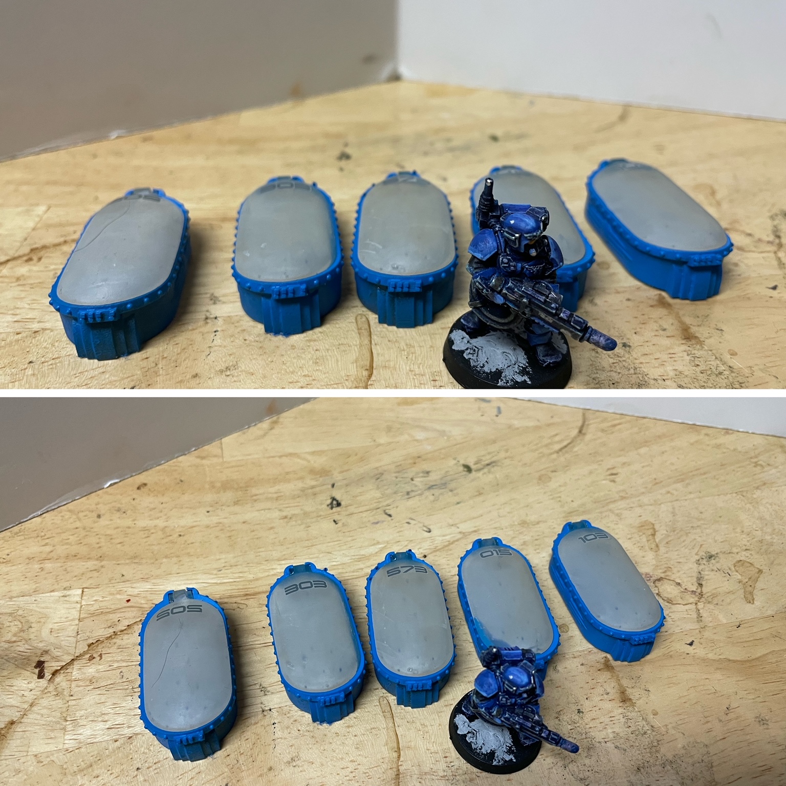 3D Printable Stasis Pods by Bombshell Miniatures