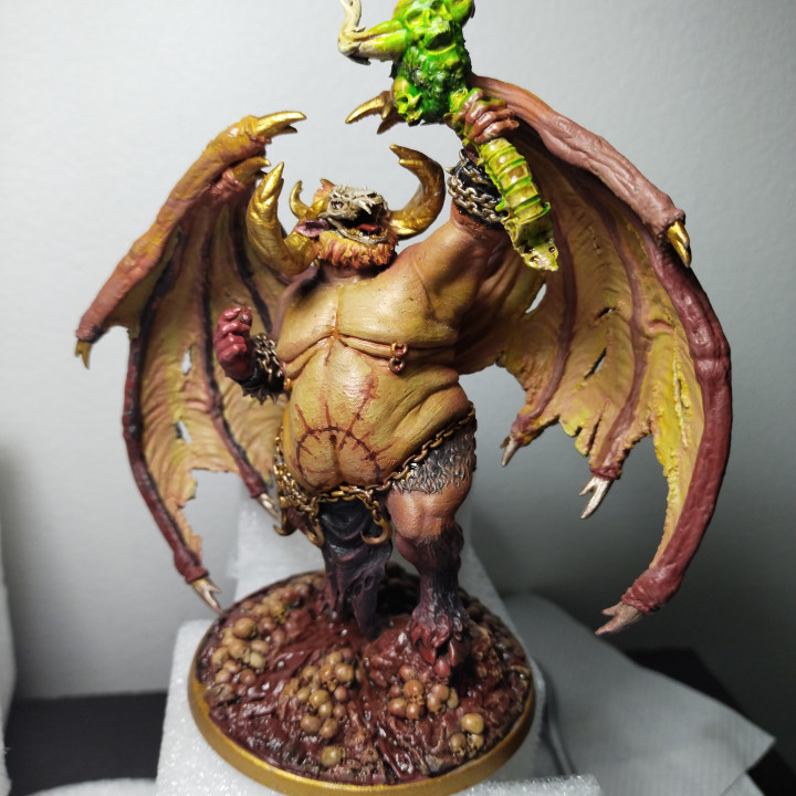 3D Print of Orcus, The Lord Of Bones by Azufre01