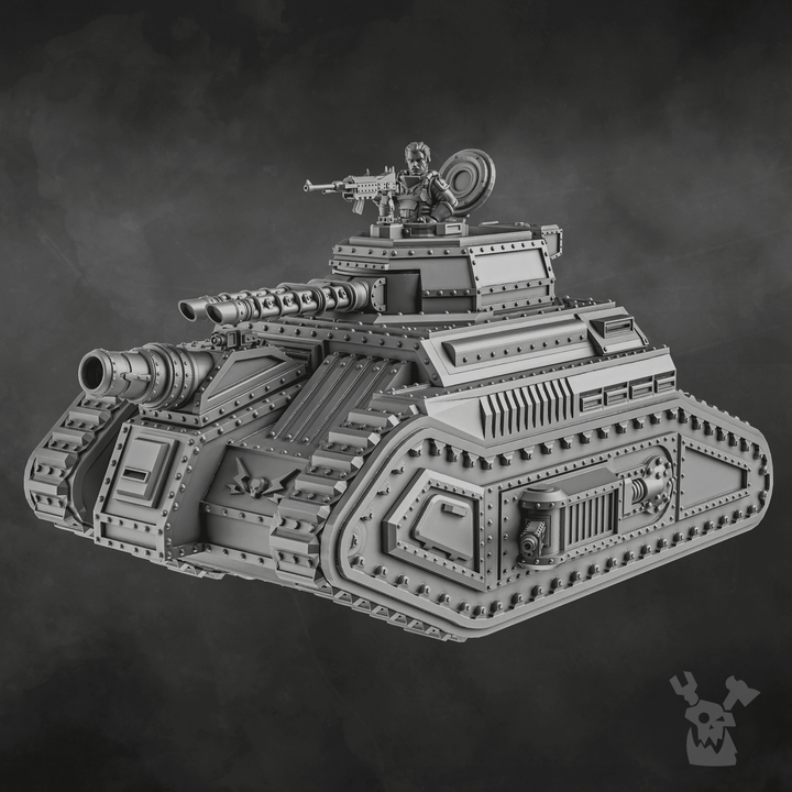 3D Printable Support Battle Tank Dragon III by dakkadakka.store