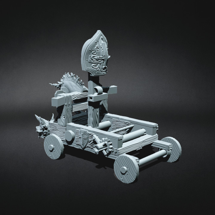 3D Printable Functional Catapult by Philip Sin's Miniatures