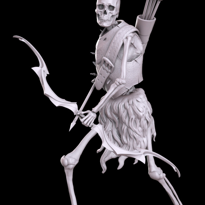 3D Printable Skeleton archer by Arcanum Workshop