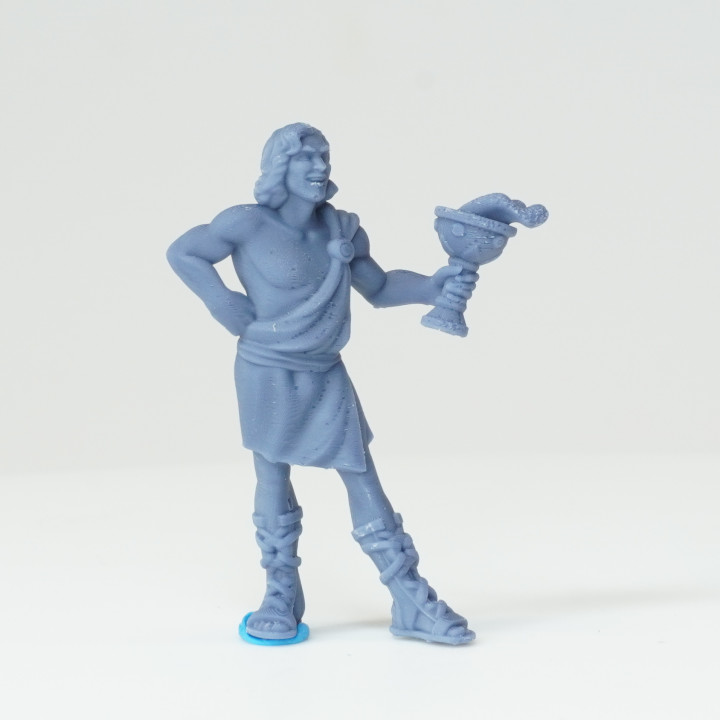 3D Printable Roman Poet Bard by Eldritch Foundry