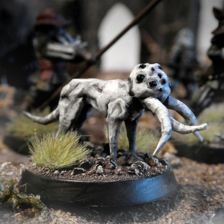 3D Printable 28mm Squid Dog - Lobsterpot by Samuel Allan