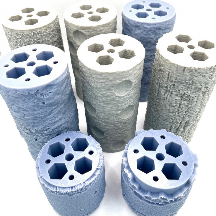 3D Printable Print n' Roll: Enchanted Forest (Texture Roller and ...