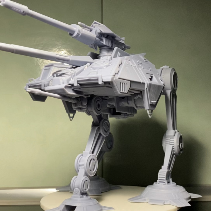 3D Printable Grand Army Mud Biped by Blue Wolf Miniatures