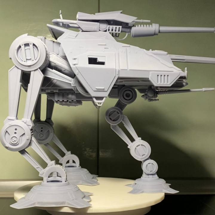 3D Printable Grand Army Mud Biped by Blue Wolf Miniatures