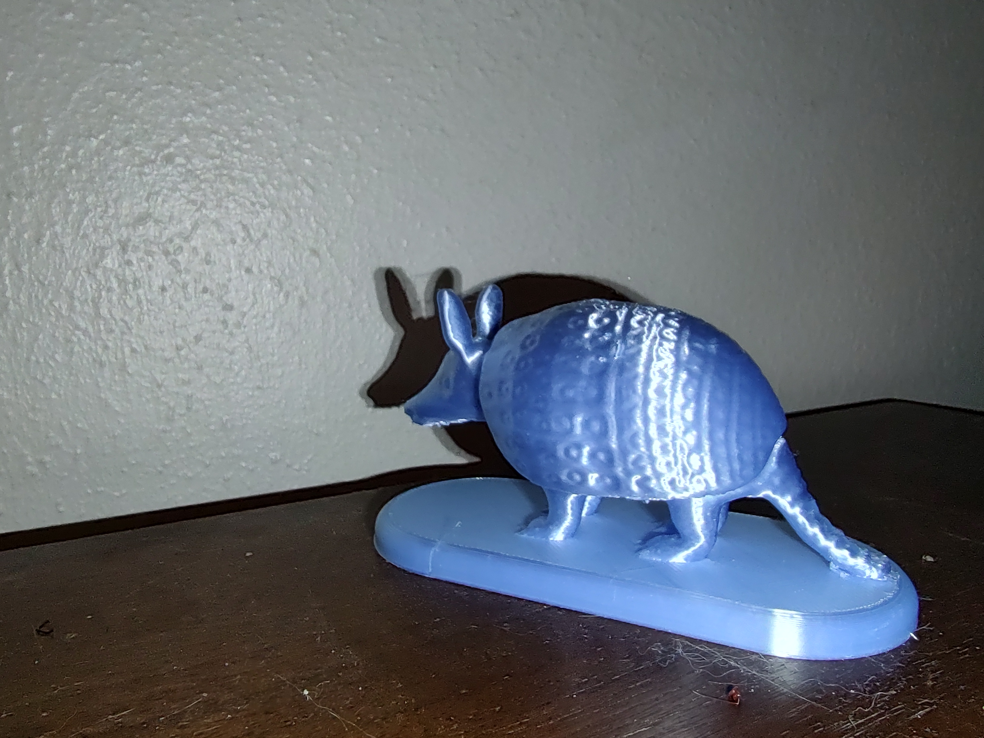 3D Printable Armadillo by Philippe Barreaud