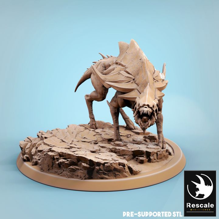 3D Printable Infernum Dogs by Rescale Miniatures
