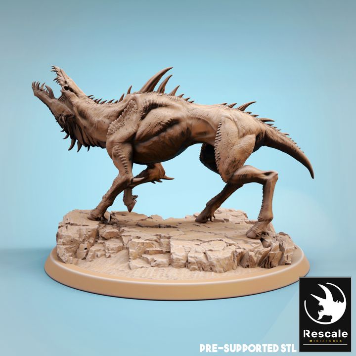 3D Printable Infernum Dogs by Rescale Miniatures