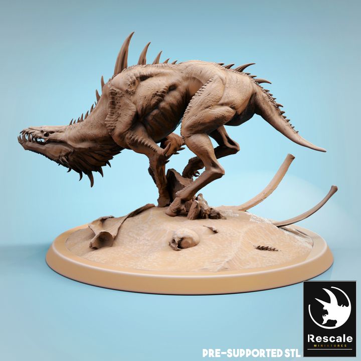 3D Printable Infernum Dogs by Rescale Miniatures