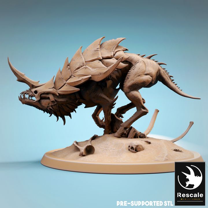 3D Printable Infernum Dogs by Rescale Miniatures