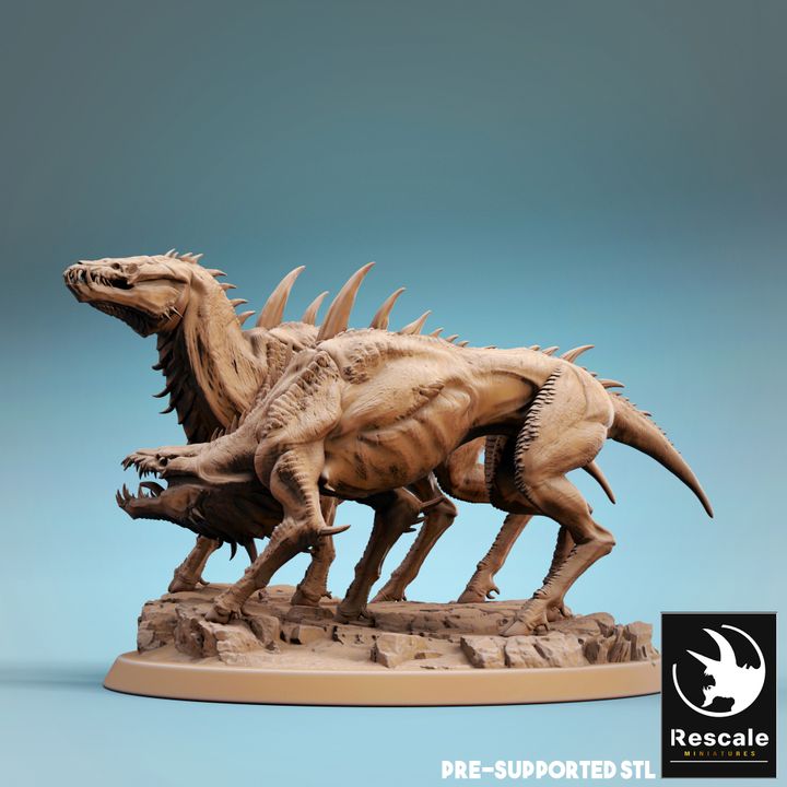 3D Printable Infernum Dogs by Rescale Miniatures