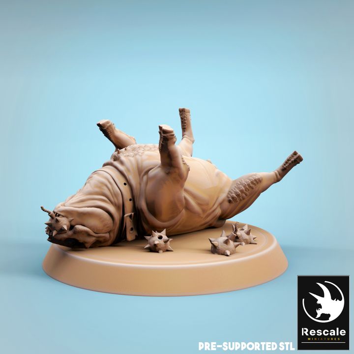 3D Printable Infernum Puppy by Rescale Miniatures