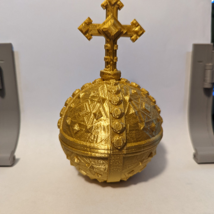 3D Print of Holy Hand Grenade Dice Box by jaymindslayer