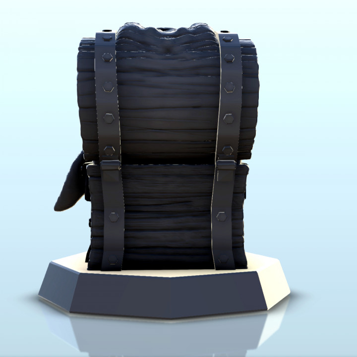 3D Printable Horrific chest with tongue (+ pre-supported version) (4 ...