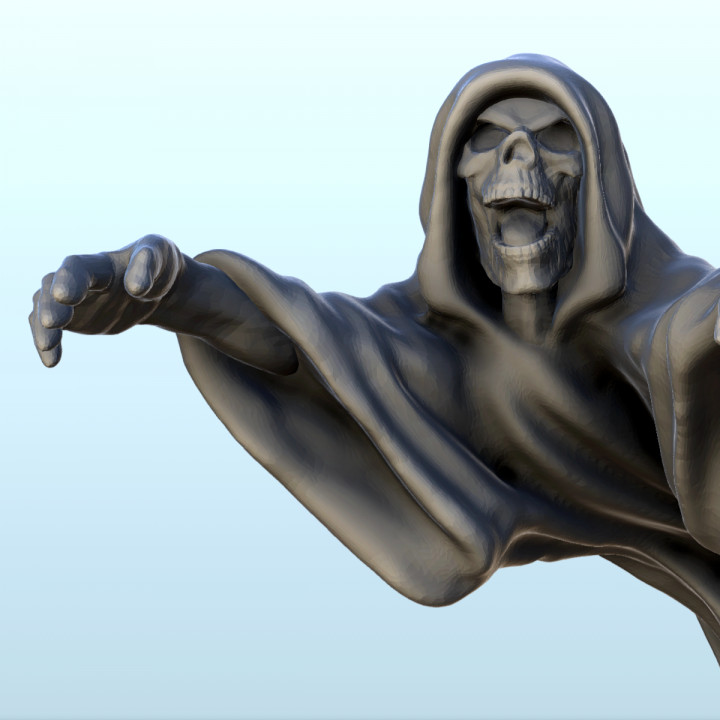 3D Printable Ghost escaping (+ pre-supported version) (7) - Darkness ...