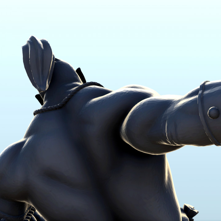 3d Printable Set Of 3 Trolls Pre Supported Version 15 Darkness