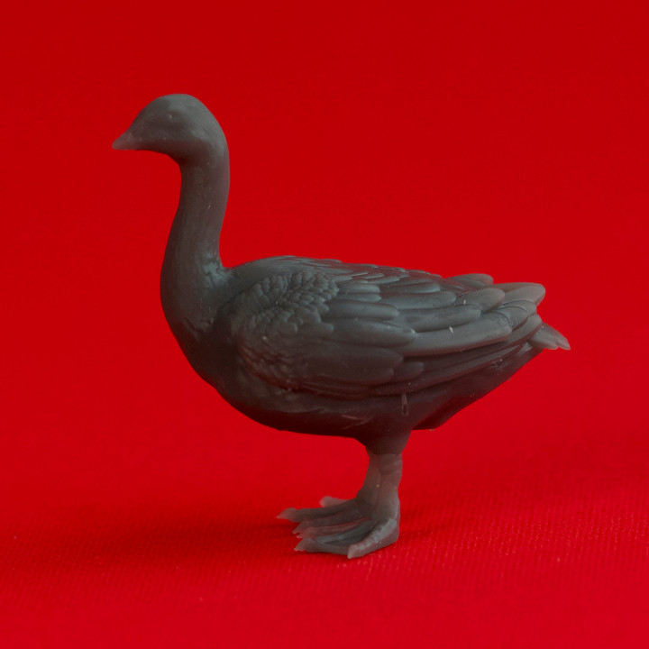 3D Printable Goose - Tabletop Miniature (Pre-Supported) by Yasashii ...