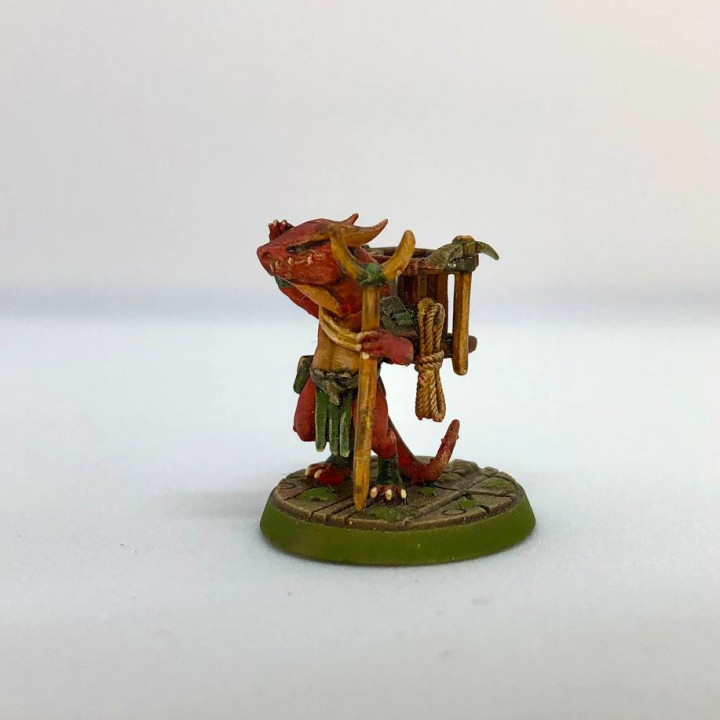 3D Print of Kobold Trapper - Tabletop Miniature by Akotelena