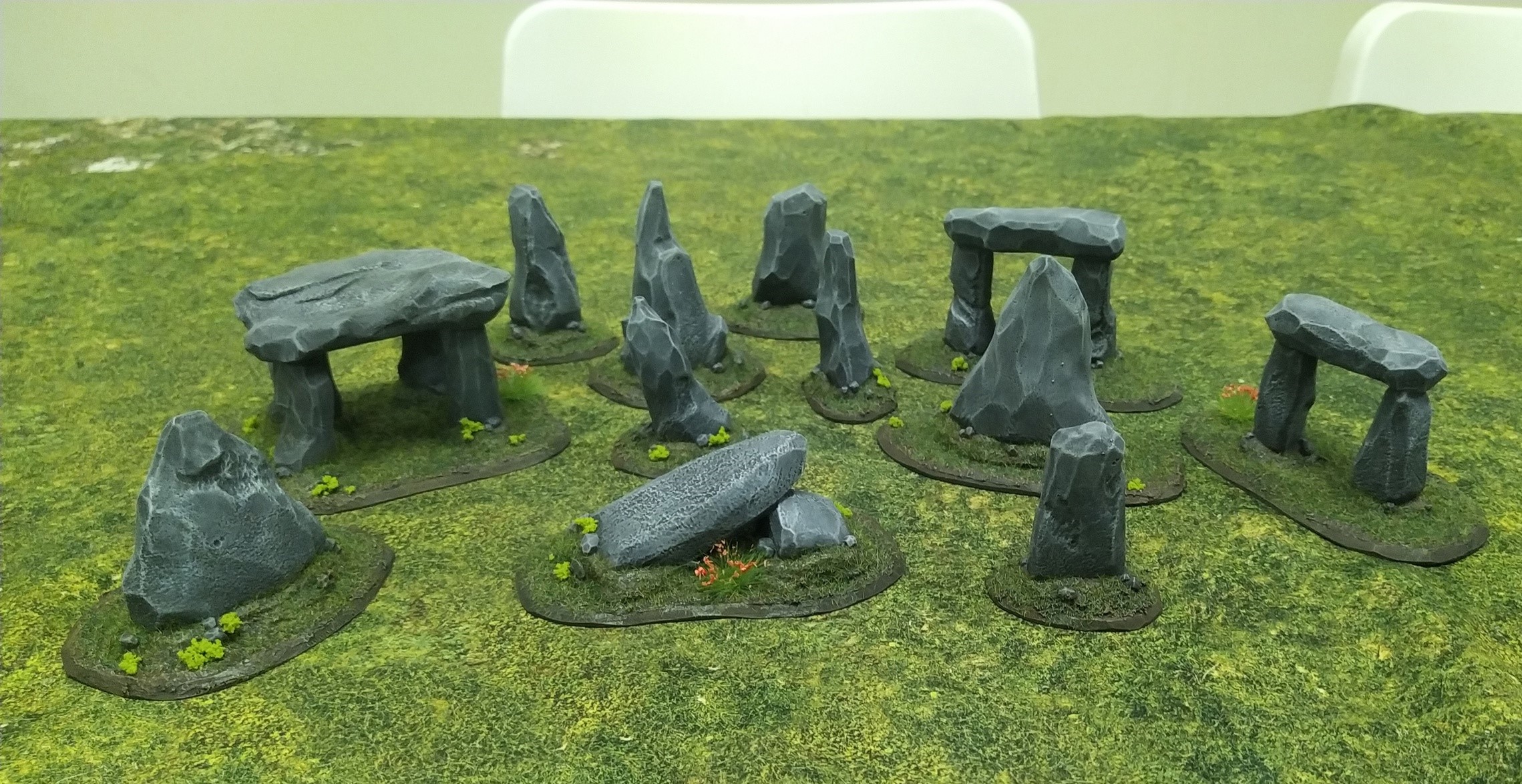 3D Printable ANCIENT STONE CIRCLE | DRUID TEMPLE by VESNA SCULPTS