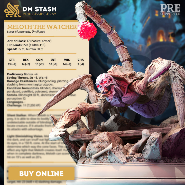 3D Printable DM Stash 5E Campaign - A Swamp of Horrors by DM Stash