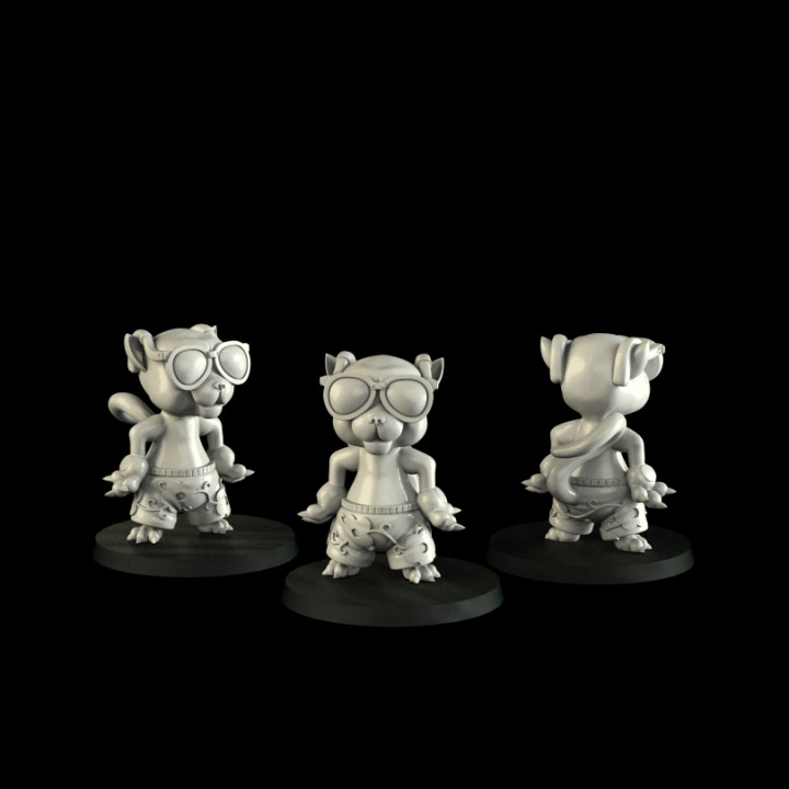 3D Printable Pool Party 2 by Crosslances