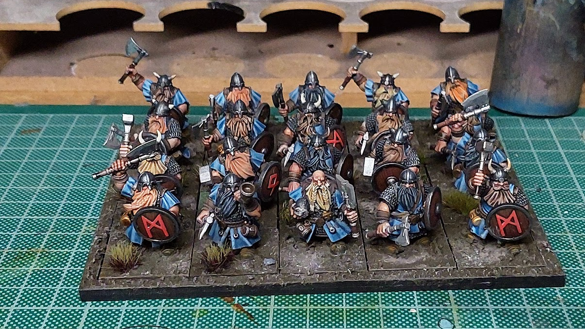3D Printable Dwarfs Warriors Unit - Highlands Miniatures by Highlands ...