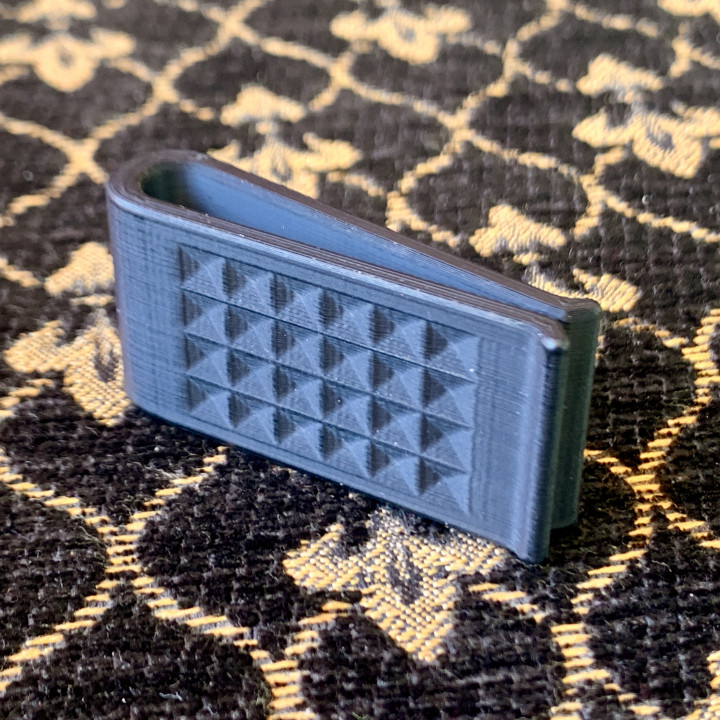 3D Printable Money Clip by Daniele