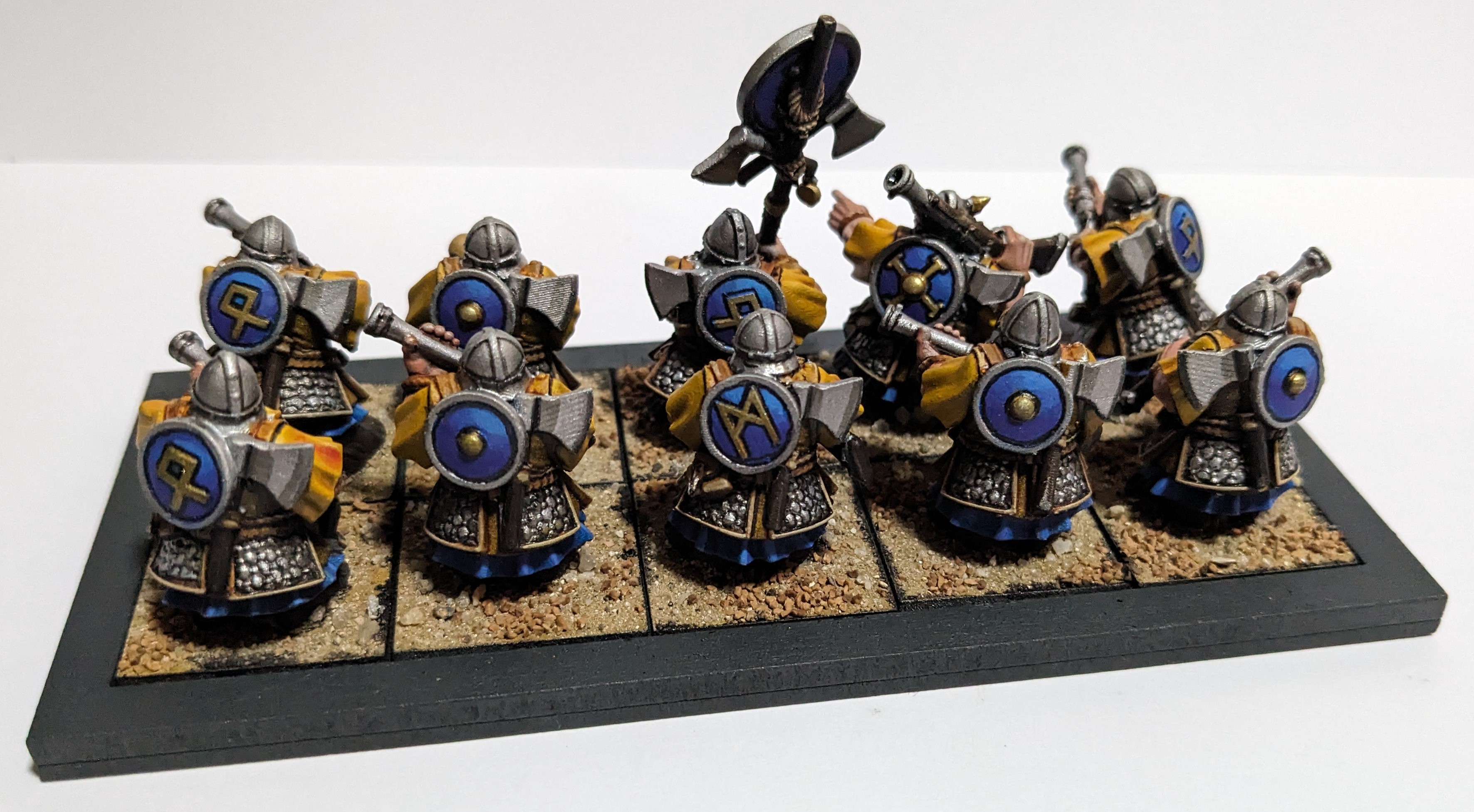 3D Printable Dwarfs Marksmen Unit - Highlands Miniatures by Highlands ...