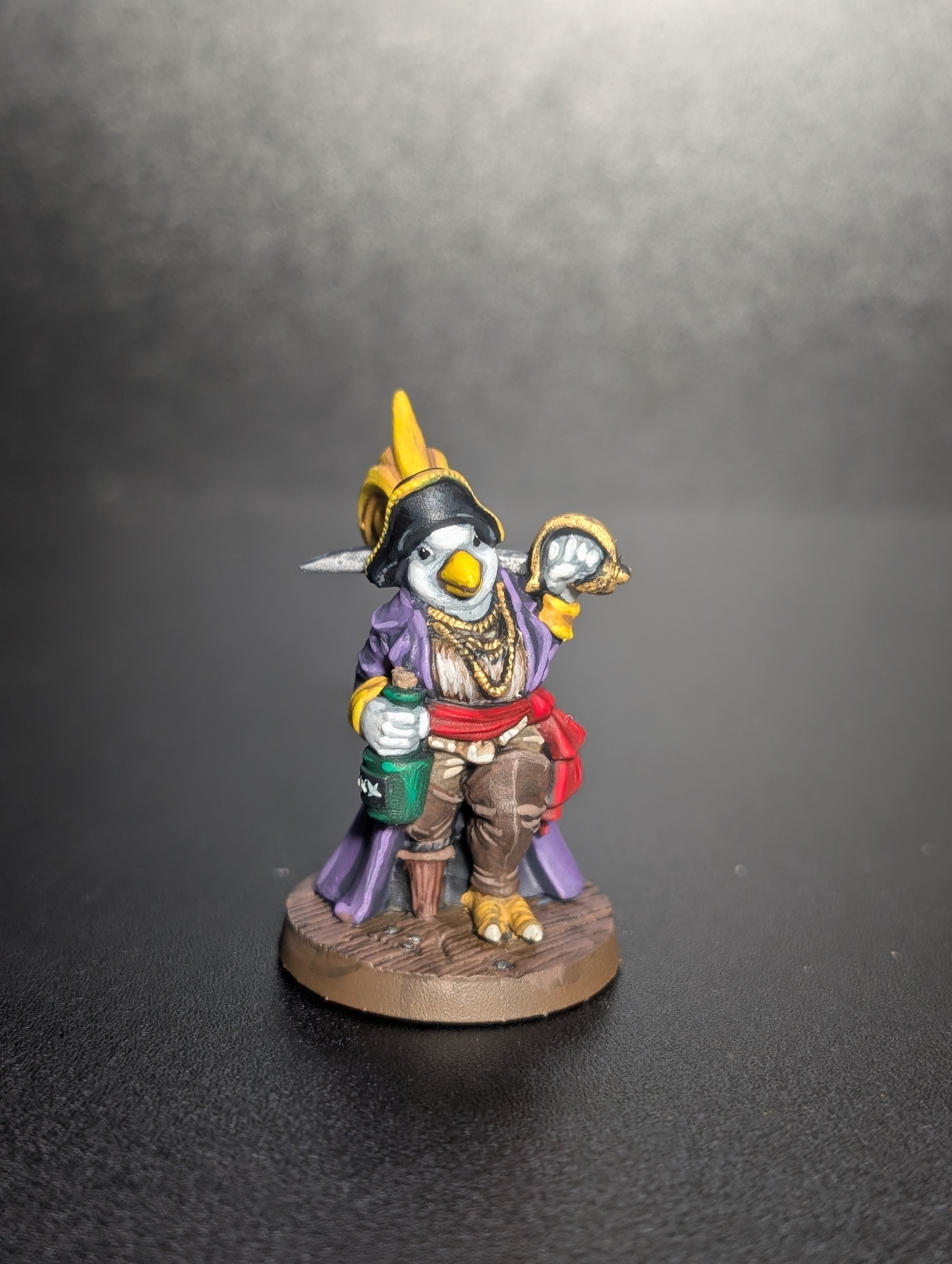 3D Printable Aarakocra / Kenku - Captain Sulpher the Aarakocra (or Kenku) by Moonlight Minis ...