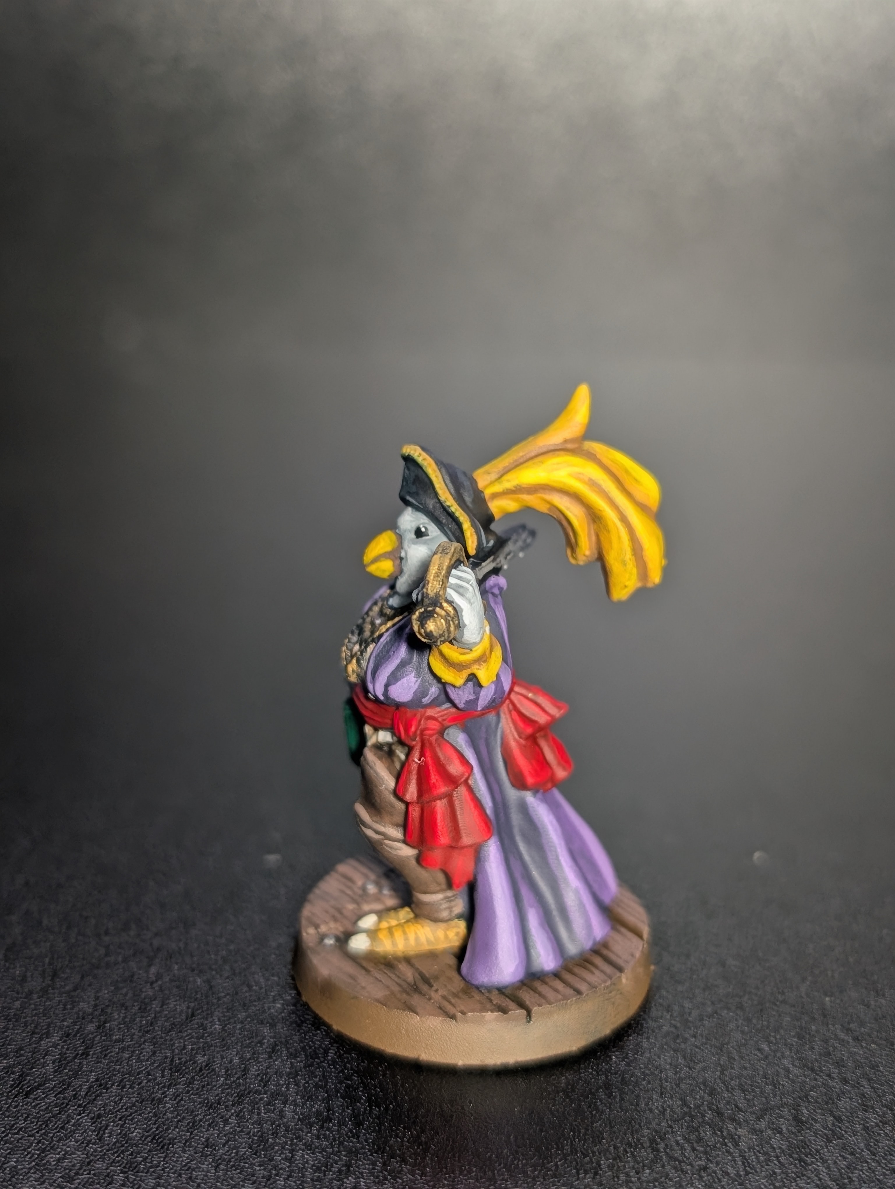 3D Printable Aarakocra / Kenku - Captain Sulpher the Aarakocra (or ...