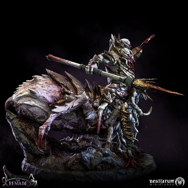 3D Printable Fleshsmith's Triumverate x 3 by Bestiarum Miniatures