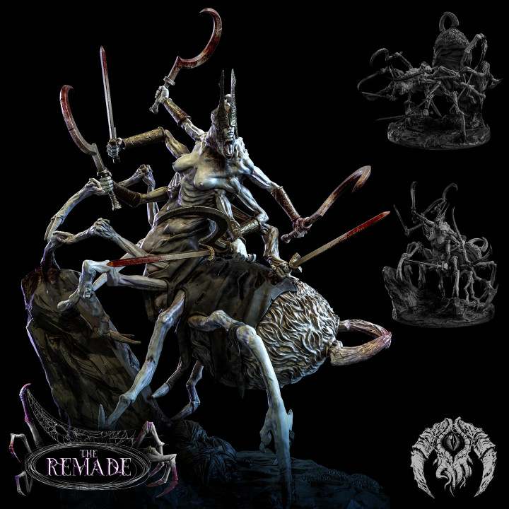 3D Printable Fleshsmith's Daughters x 3 by Bestiarum Miniatures