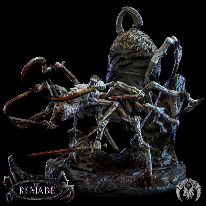 3D Printable Fleshsmith's Daughters x 3 by Bestiarum Miniatures