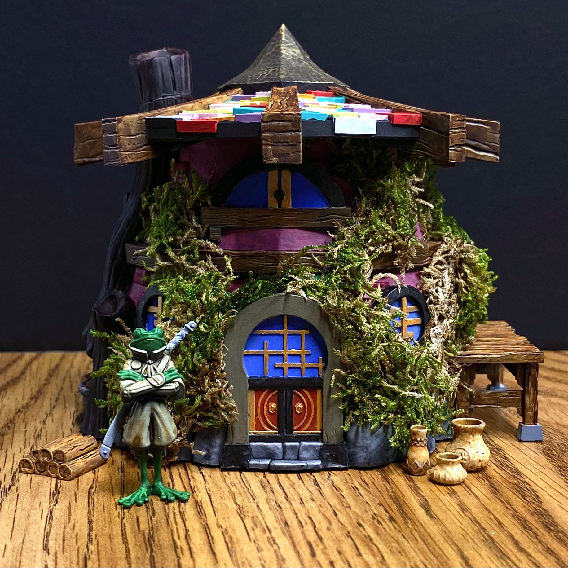 3D Printable Whimsical Hut - Xueren Yeti House by CobraMode